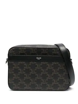Celine Triomphe Canvas Crossbody Bag - Multicolor
