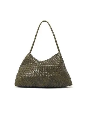 Dragon Diffusion Santa Maria' Khaki Leather Bag