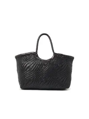 Dragon Diffusion Nantucket Optical' Dark Leather Bag