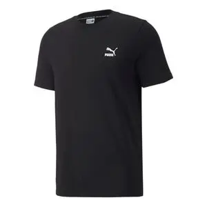 PUMA Classics Small Logo Tee - Black