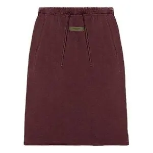 Fear Of God Ss23 Midi Skirt - Plum