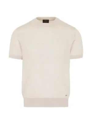 Brioni Cashmere And Silk T-shirt - Multicolor