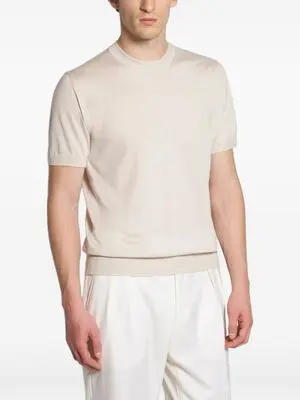 Brioni Cashmere And Silk T-shirt