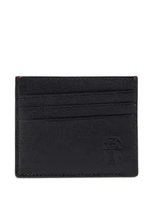 Brunello Cucinelli Leather Credit Card Case - Multicolor