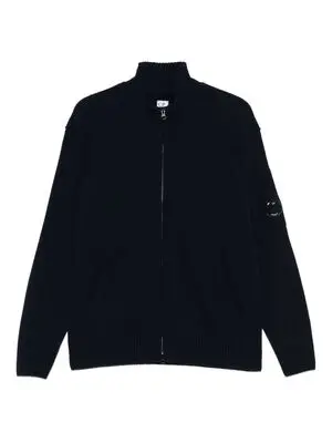 C.P. COMPANY Wool Zip Cardigan - Multicolor