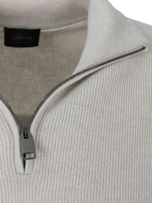 Brioni Wool And Cashmere Turtle-neck Sweater