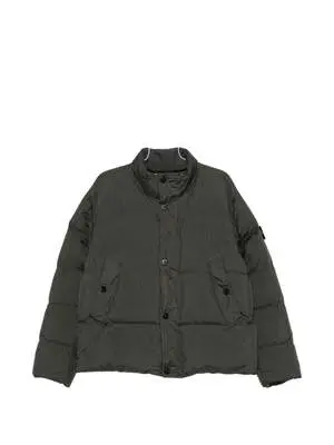 Stone Island Padded Nylon Short Down Jacket - Multicolor