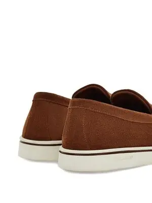 FERRAGAMO Leather Loafers - Multicolor