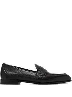 Brioni Penny Appia Leather Loafers