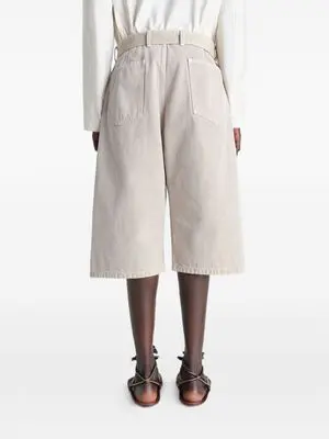 LEMAIRE Denim Bermuda Shorts - Multicolor