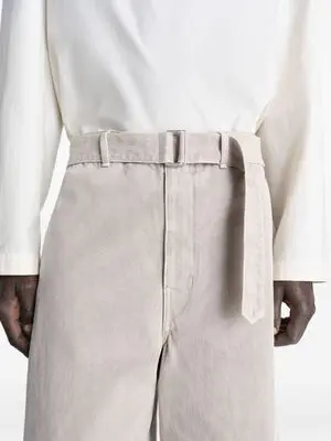 LEMAIRE Denim Bermuda Shorts - Multicolor