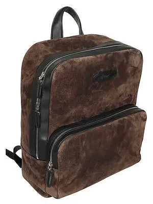 Brioni Suede Leather Backpack