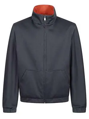 Brioni Silk Blouson Jacket