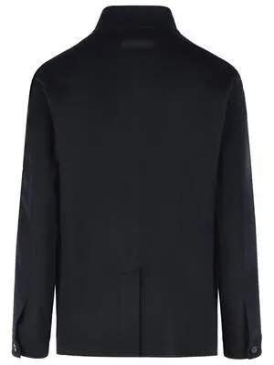 Zegna Oasi' Dark Cashmere Blazer