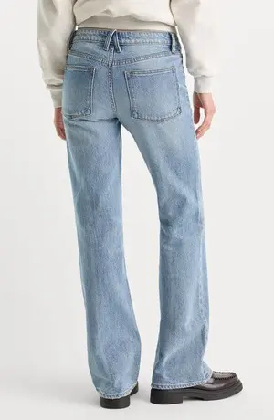 Good American Vintage Low Loose Wide Leg Jeans