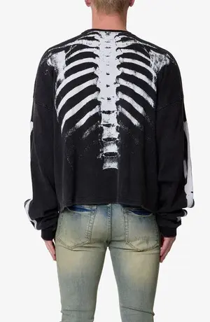 Mnml X-ray Thermal Long Sleeve Graphic T-shirt