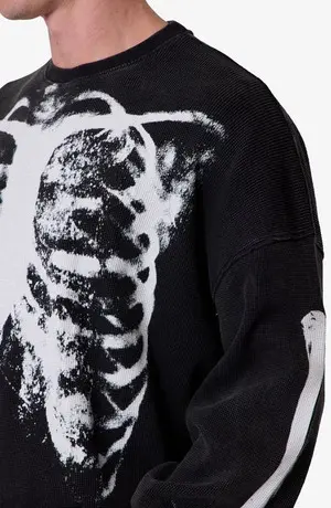 Mnml X-ray Thermal Long Sleeve Graphic T-shirt