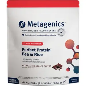 METAGENICS Perfect Protein Pea And Rice Powder 30 Servings - None