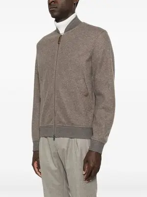 Brioni Cashmere Bomber Jacket