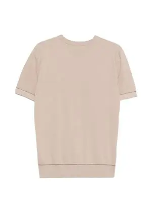 Brioni Piquet Cotton T-shirt