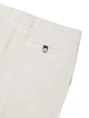 Brioni Pienza Linen And Cotton Trousers