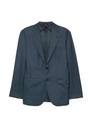 Brioni Plume Single-breasted Wool Suit - Multicolor