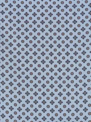 Brioni Printed Silk Pocket Square