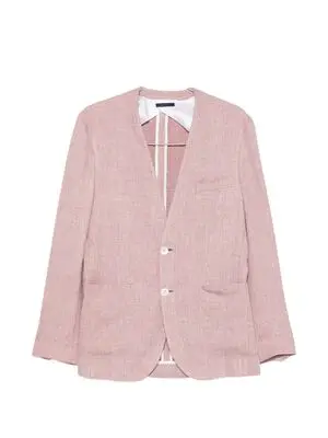 Brioni Linen And Silk Blend Jardigan