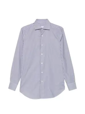 Brioni Cotton Shirt - Multicolor