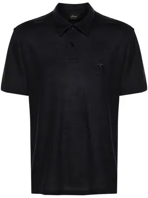 Brioni Wool Polo Shirt - Multicolor