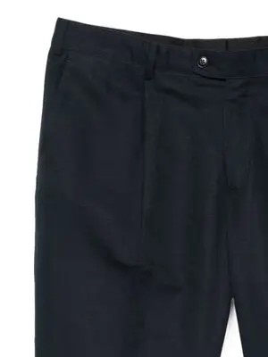 Brioni Pienza Linen And Cotton Trousers