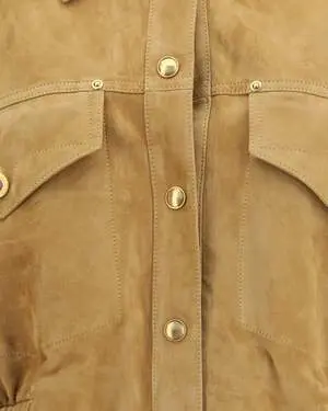 Versace Suede Blouson Jacket