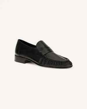 THE ROW Soft Suede Loafers