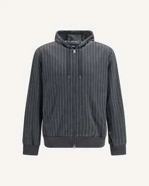 Herno Hooded Weathirt With Zip