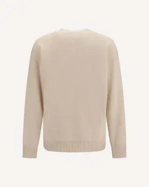LANEUS Cashmere And Silk Crewneck Sweater