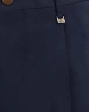 VIVIENNE WESTWOOD Rafael Wide-leg Virgin Wool Pants - Blue