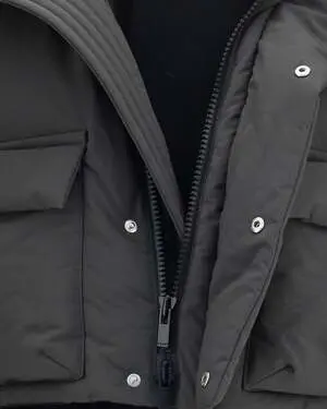 Sacai Double Padded Jacket With Zip Closure