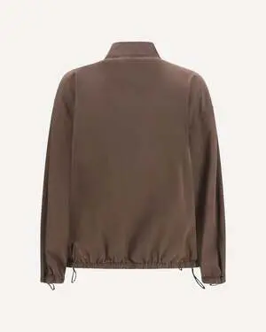 Miu Miu Gabardine Jacket With Zip