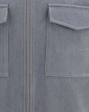 Herno Corduroy Jacket With Zip Mae
