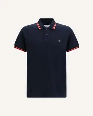 VIVIENNE WESTWOOD Classic Polo Shirt Ale - Blue