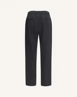 Dolce & Gabbana Wool Gabardine Jogger Pants