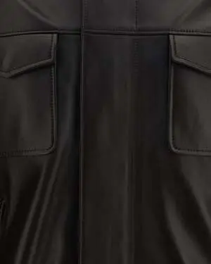 Dolce & Gabbana Lambskin Bomber Jacket
