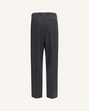 Dolce & Gabbana Wide-leg Wool Blend Tailored Pants