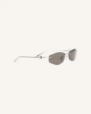 Balenciaga Geometric Oval Sunglasses
