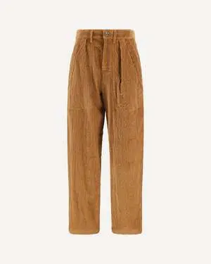 KRISTINA TI Straight-leg Corduroy Pants