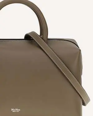 Max Mara Holdall Leather Handbag