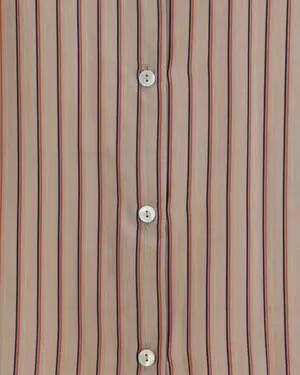 KRISTINA TI Silk Blend Striped Shirt