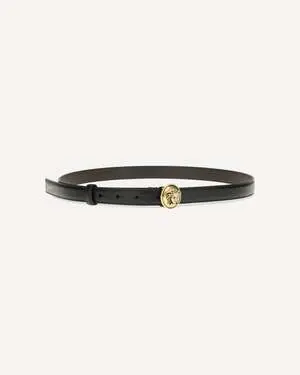 Versace Logo Leather Belt