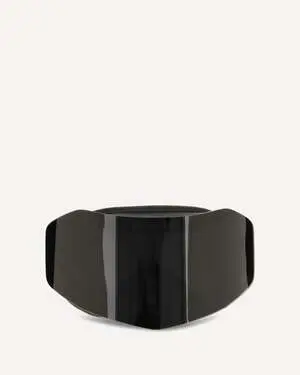 Balenciaga Mirrored Ski Mask Sunglasses - Black