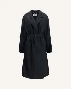 MAISON MARGIELA Double-breasted Belted Coat